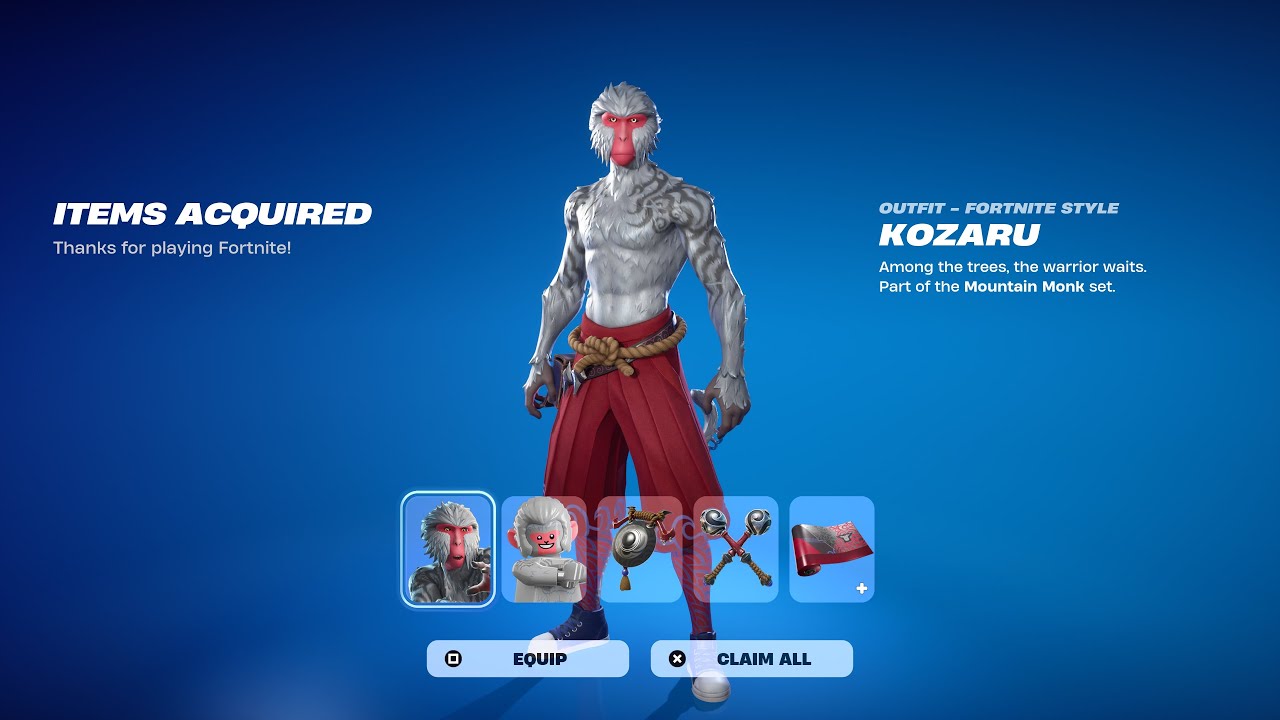 New Mountain Monk bundle in Fortnite! (Fortnite item shop) - YouTube