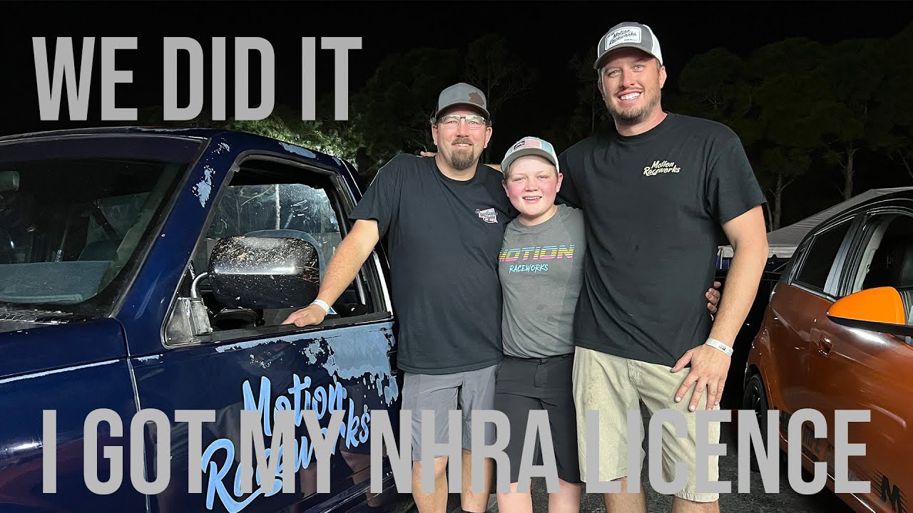 I GOT MY NHRA LICENCE - YouTube