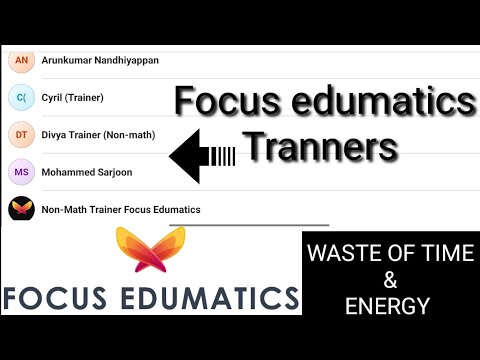 Focus edumatics job review and feedback from all the trainnie Batch 4. ...