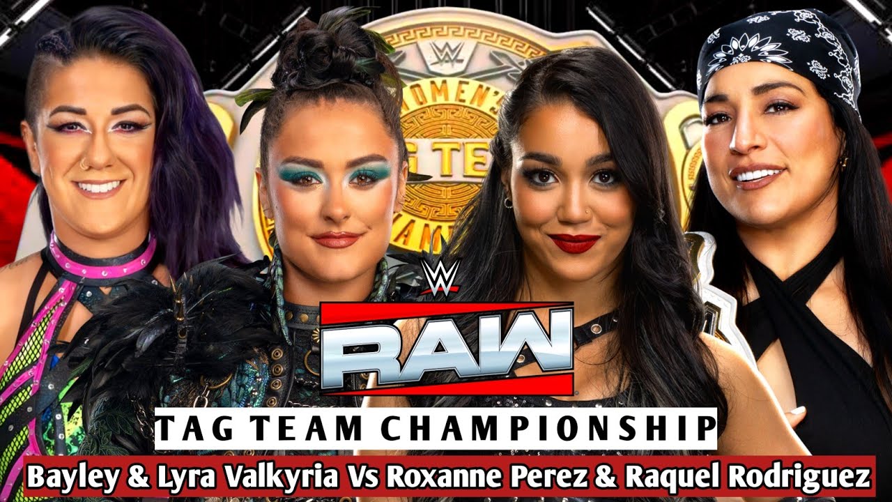 WWE | Bayley & Lyra Valkyria Vs Roxanne & Raquel Rodriguez - Tag Team ...