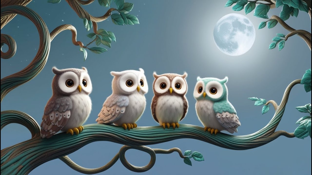 "Owls in the Moonlight" is a magical and soothing children's song that ...
