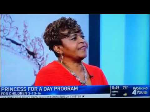 Princess For A Day- NBC4 Interview w/ Erika Gonzales - YouTube