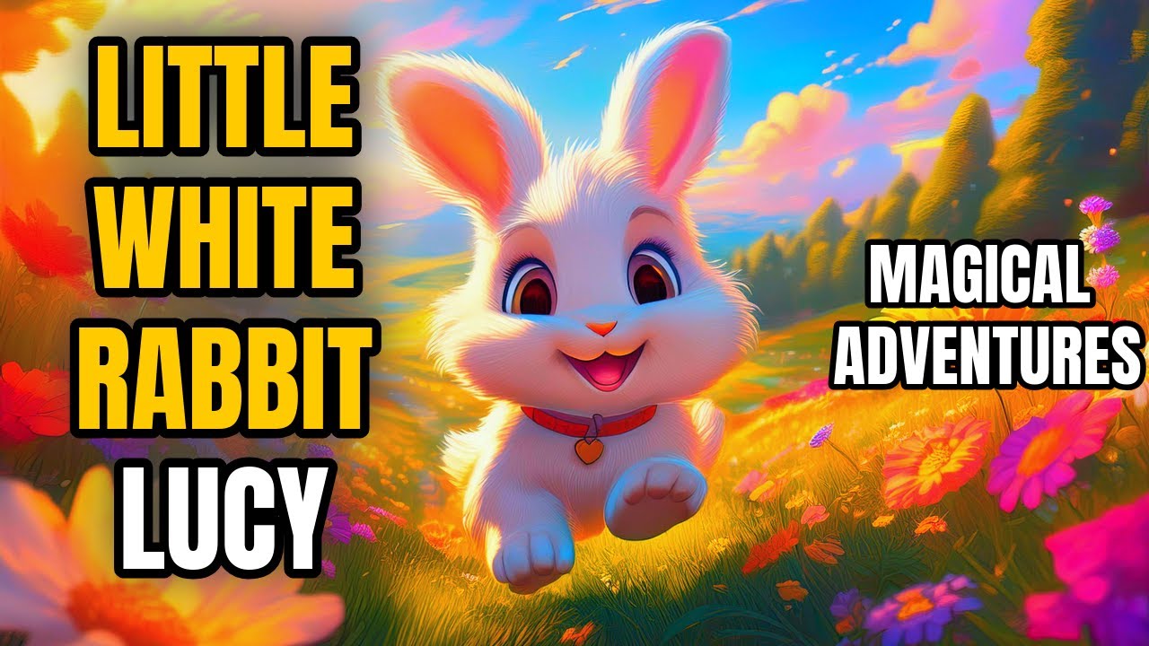 LITTLE WHITE RABBIT l STORIES FOR KIDS l BEDTIME STORIES l LULLABY FOR ...