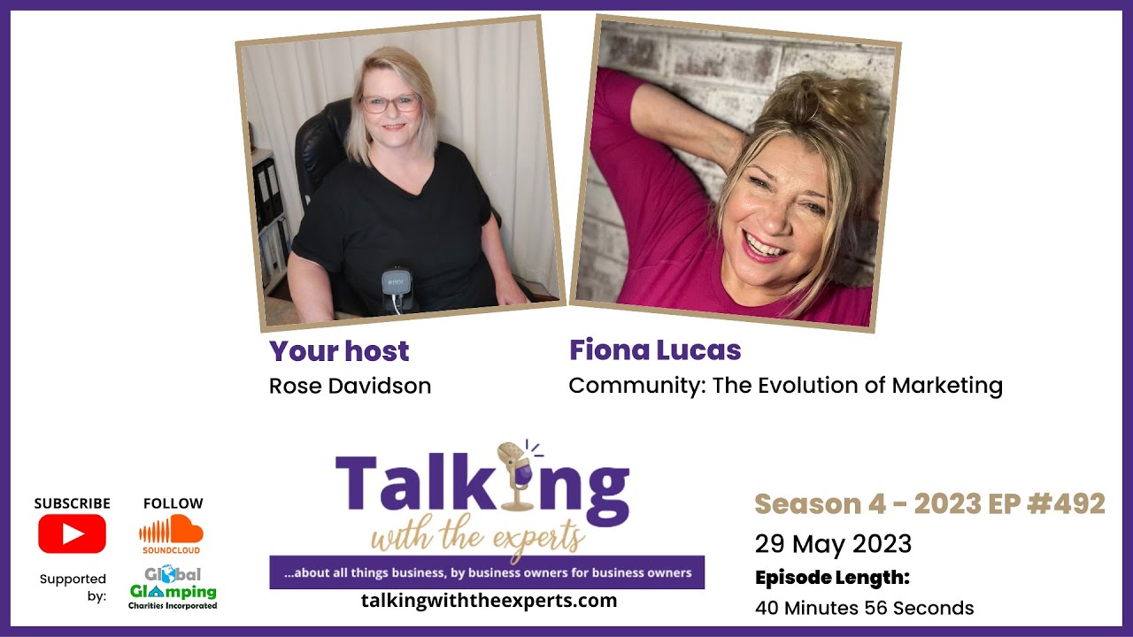 2023 EP492 Fiona Lucas - Community: The Evolution of Marketing - YouTube
