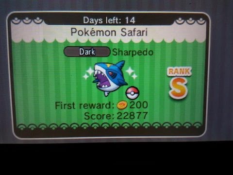 Sharpedo catch (Pokemon Shuffle) - YouTube