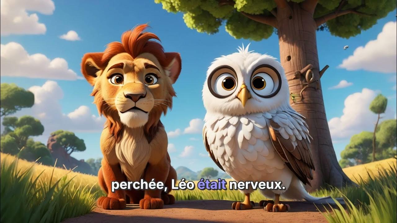 Léo le lion et son rugissement - YouTube
