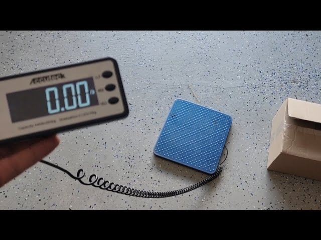 Accuteck 440lb Heavy Duty Digital Metal Industry Shipping Postal Scale