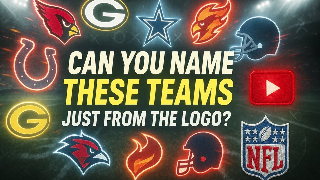 Can You Guess Every NFL Team by Logo? 🧠 Ultimate Football Quiz ...