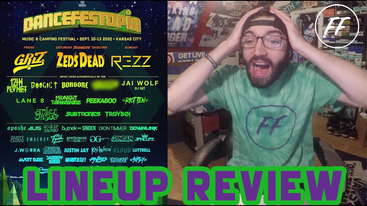 Dancefestopia 2020 Lineup Review [CANCELLED DUE TO COVID] - YouTube