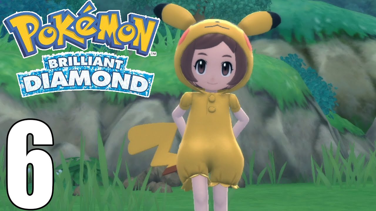 Pokemon Brilliant Diamond Pt6 Route 207! Hearthome City! Route 209 ...