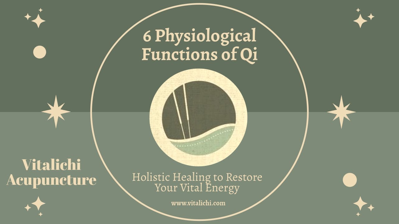 The 6 Physiological Functions of Qi - YouTube
