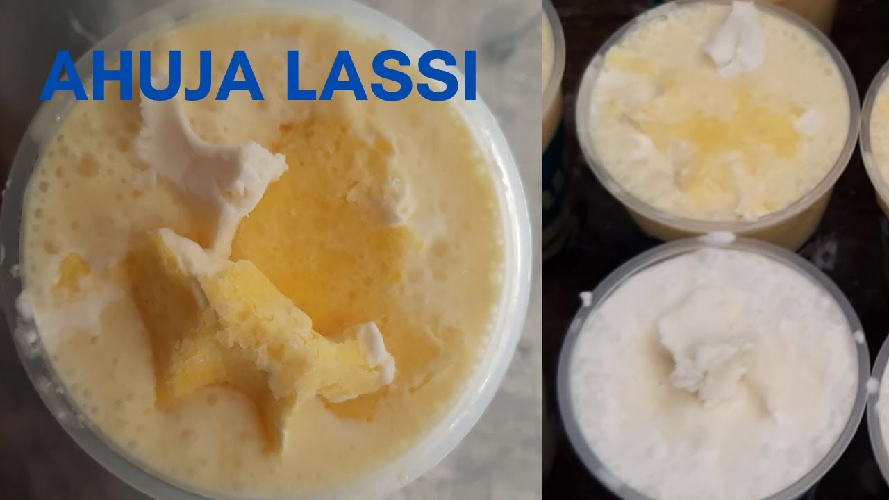 AMRITSAR KI FAMOUS WALI LASSI || AHUJA LASSI || - YouTube