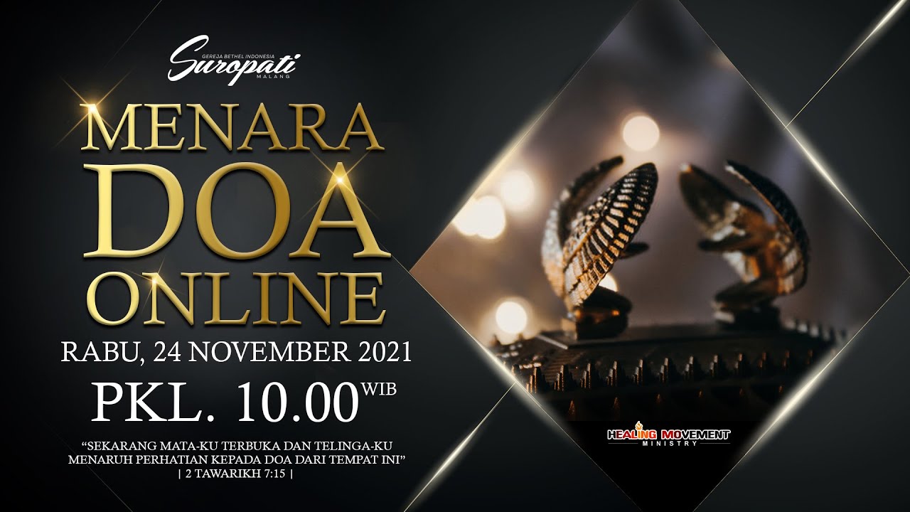 MENARA DOA ONLINE 24 November 2021 - YouTube