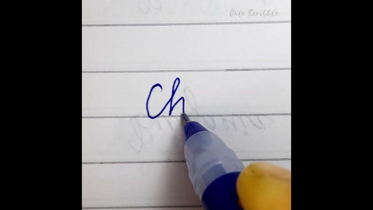 Chad 🇹🇩 Country name in cursive writing | #shorts #youtube # ...