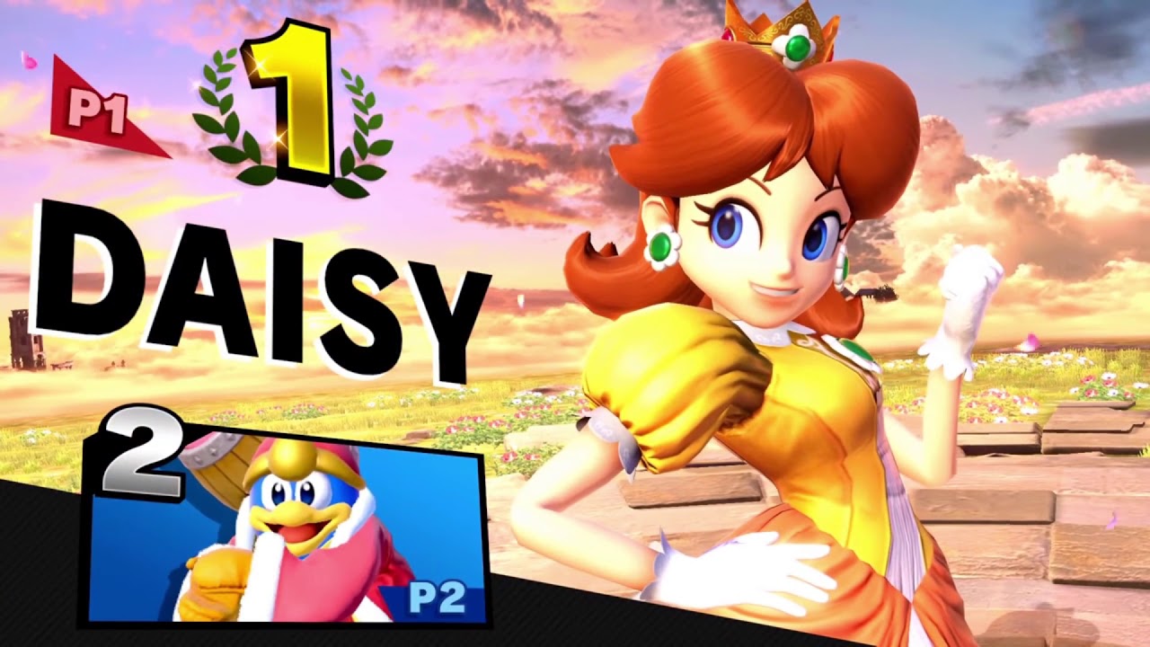 Daisy´s Smash Bros. Ultimate Victory Screen (MORE customized!) - YouTube