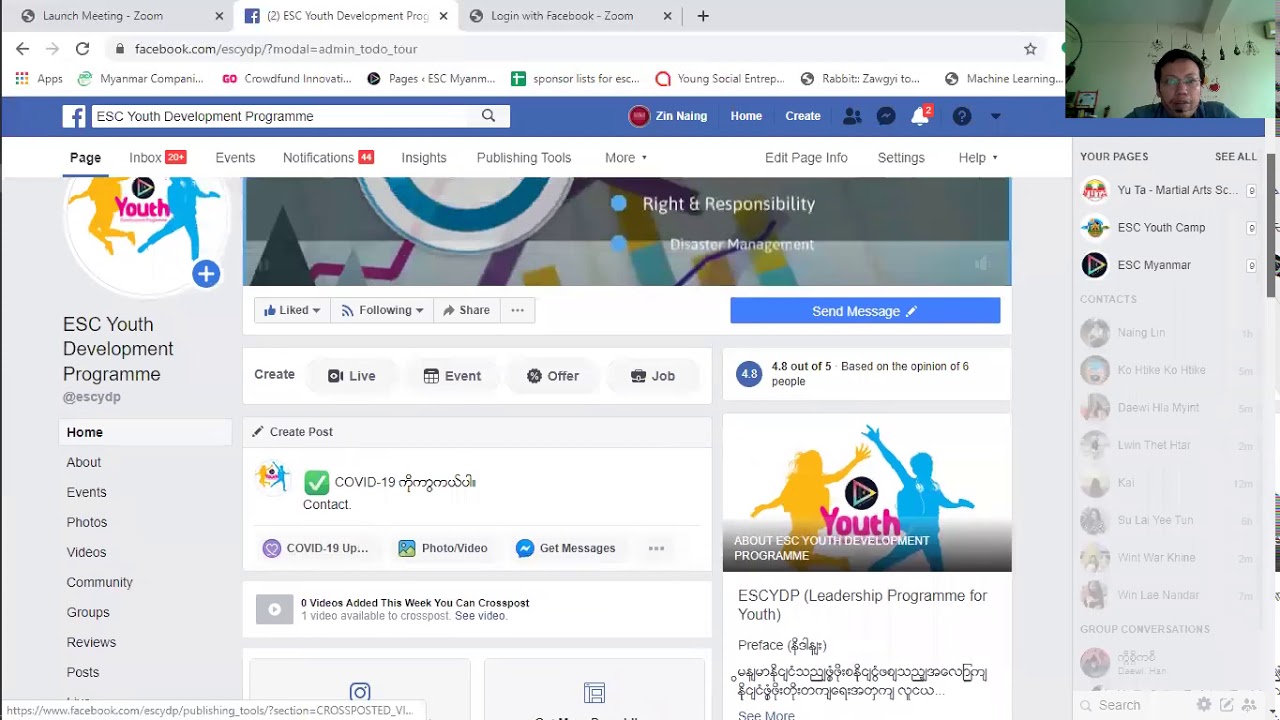 Facebook Posting & Setting (For Internal Use) - YouTube