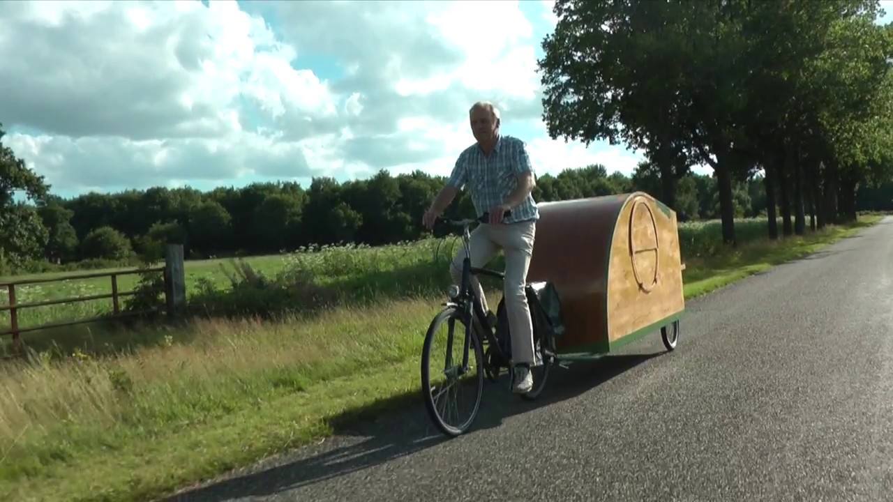 Bicycle caravan (English) - YouTube