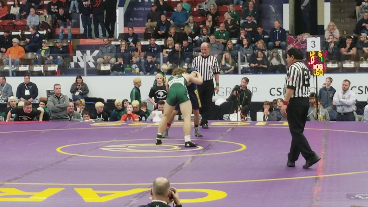 2018 Team States #5 Caleb Tabert vs #3 Dustin Solomon - YouTube