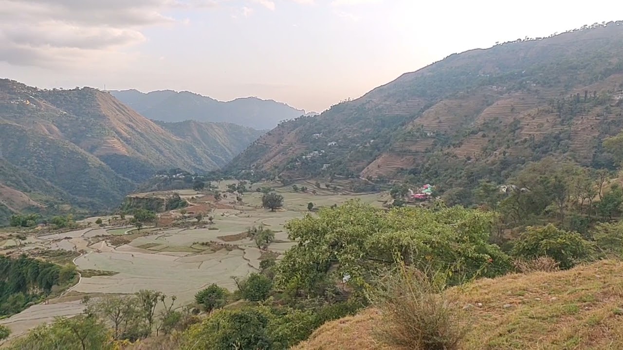 Hobar, a small Himalayan village , Chowari Himachal Pradesh - YouTube