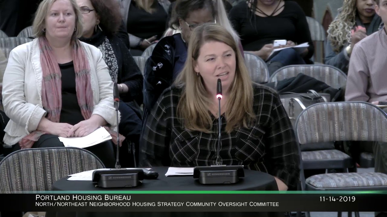 N-NE Housing Strategy Community Oversight Committee 2019-11-14 - YouTube