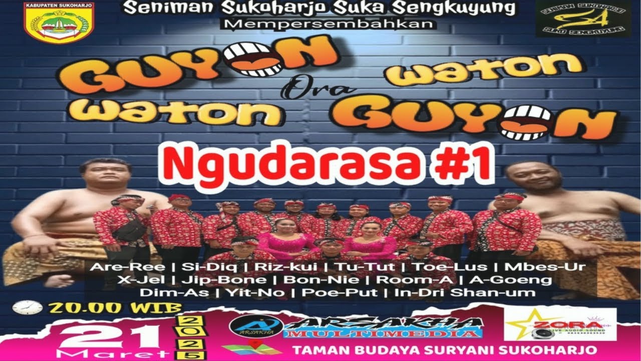 Guyon Waton ora Waton Guyon oleh S4 Di Taman Budaya Suryani (TBS ...