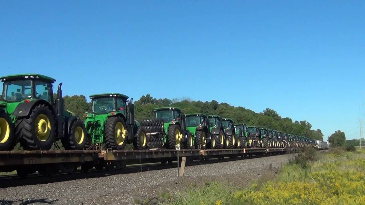 NS Tier 4's, John Deere, MOW, SD70Ms, Geometry Train & 1068/4000 Duo 9 ...