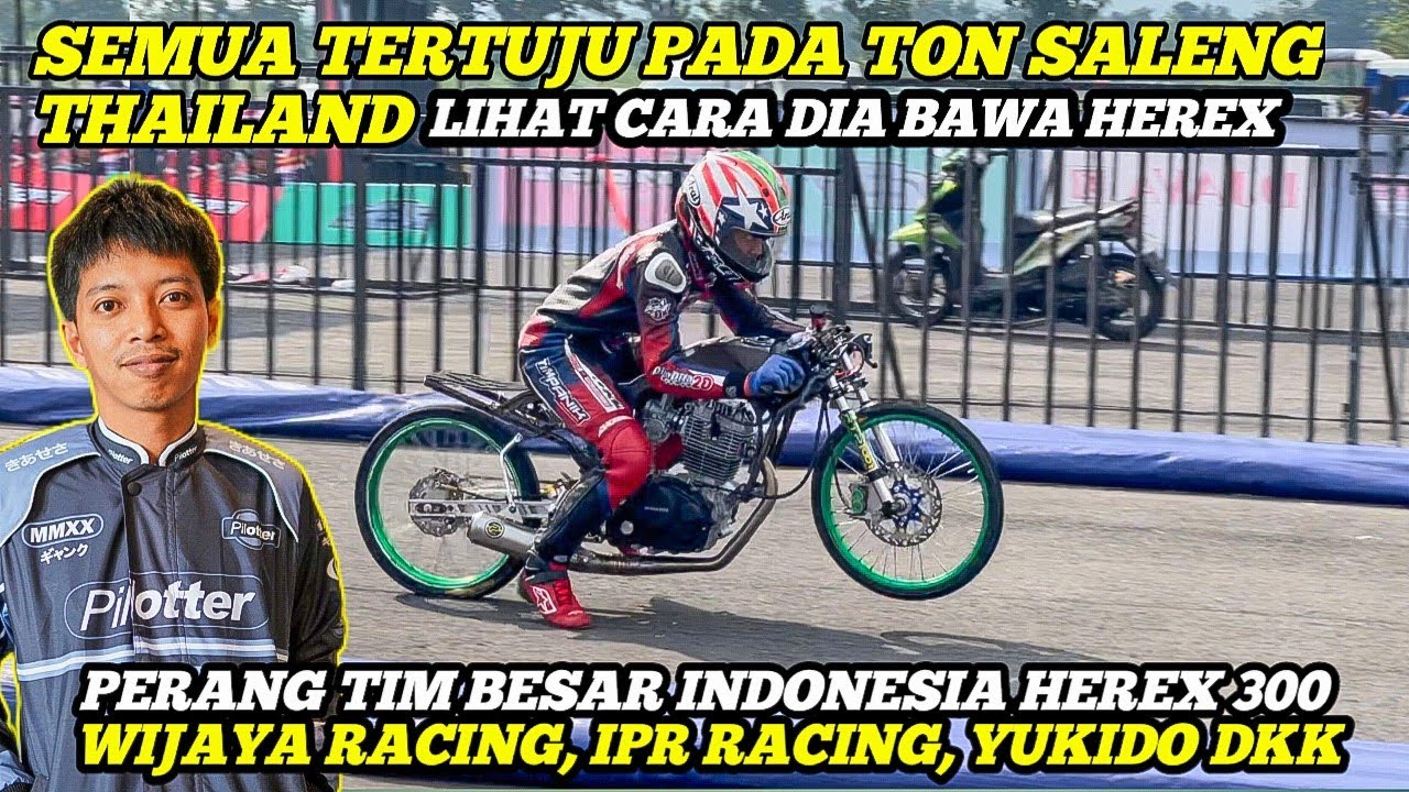 MOMENT LANGKA🔴 Pertama Kali TON SALENG THAILAND Naik HEREX 300 CC, Ini ...