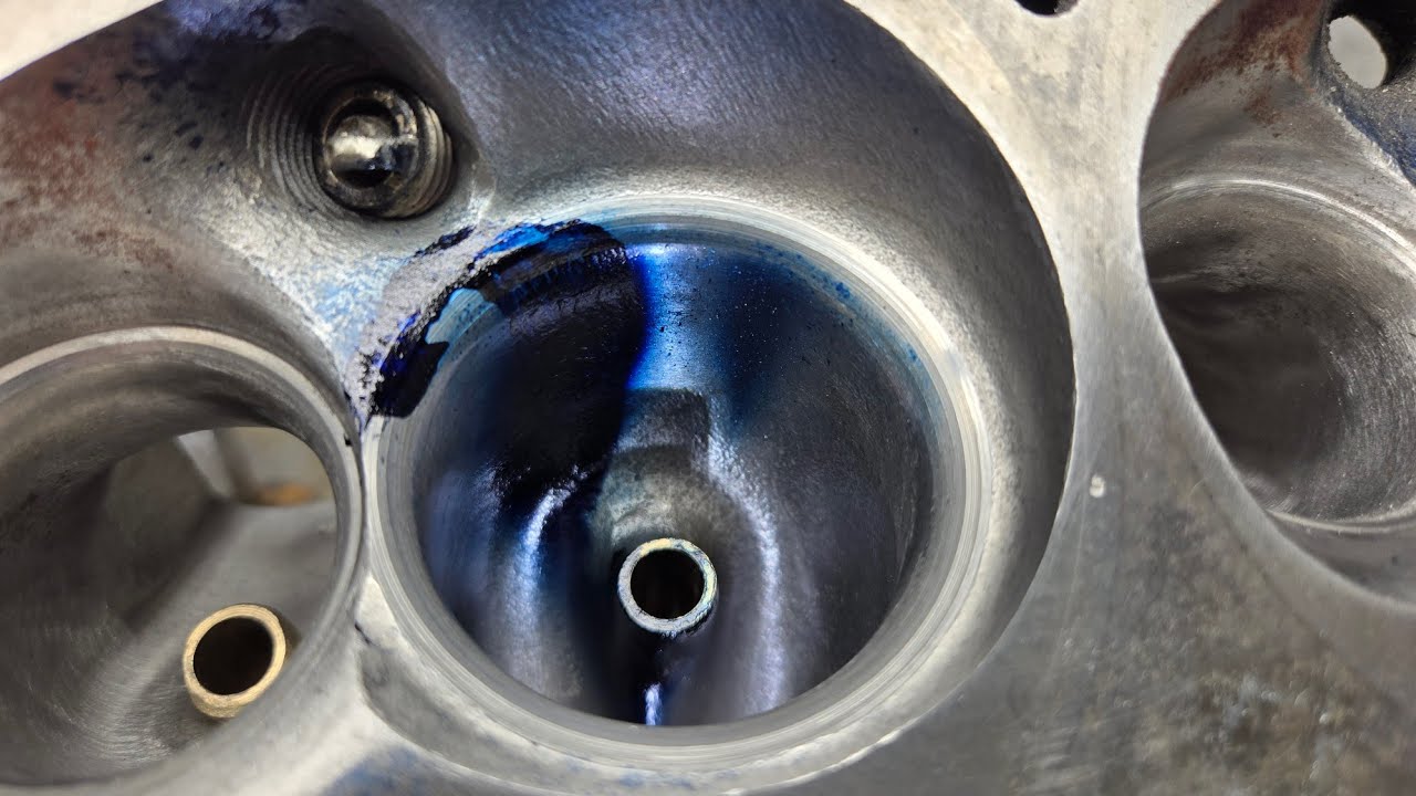 Brian Salter Racing signature series Trick flow Iron High ports! - YouTube