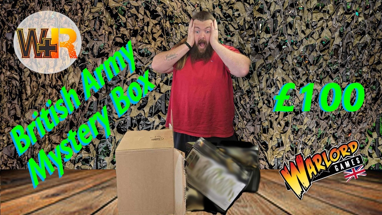UNBOXING The Warlord Games British Army MYSTERY Box 2025! - YouTube