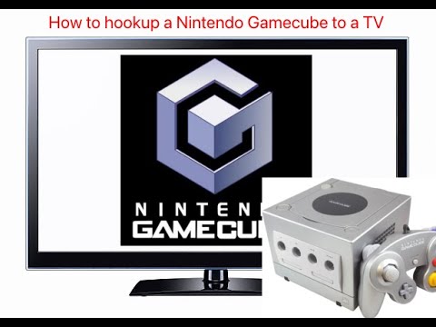 How to hook up a Nintendo GameCube to a TV - YouTube