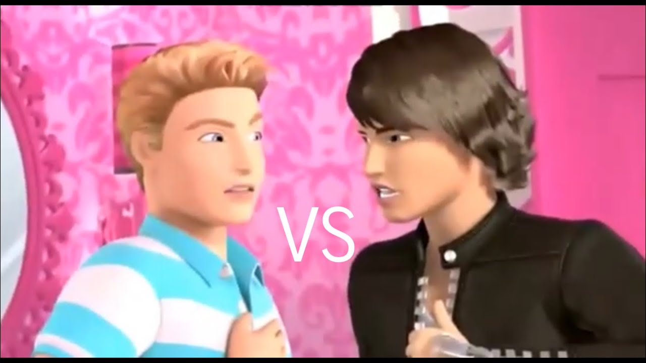 Ken vs Ryan - who wins? Barbie life in the dreamhouse edit - YouTube