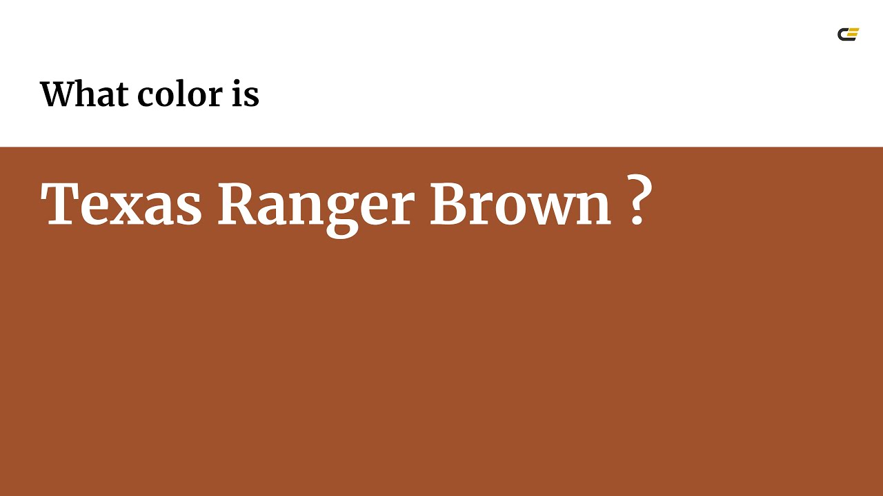 Texas Ranger Brown color #a0522d hex color - Brown color - Cool color ...