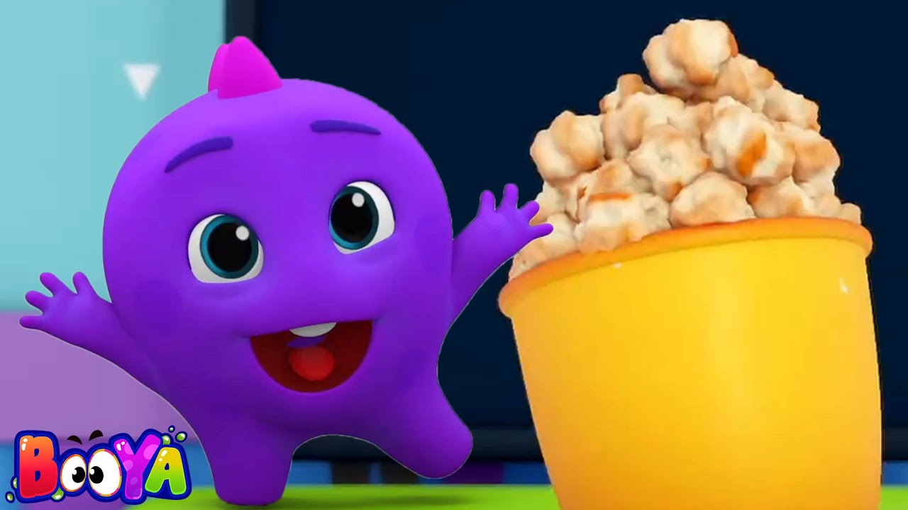 Pop geht das Popcorn Animierte Kindershow Und Comedy-Zeichentrickvideo ...