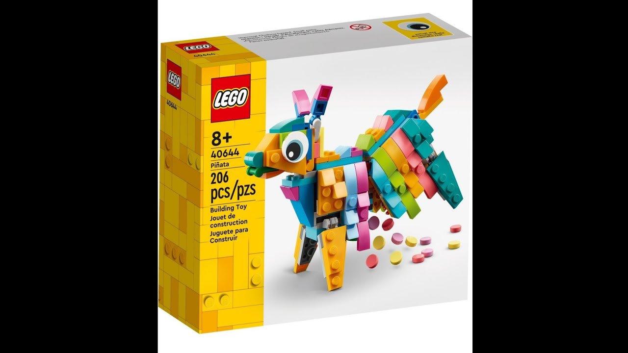 Lego 40644 Piñata Unboxing - YouTube