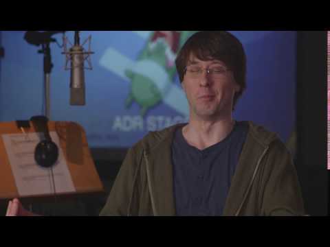 Plankton's voice actor screeching