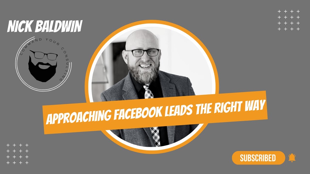How to Approach Facebook Leads - YouTube