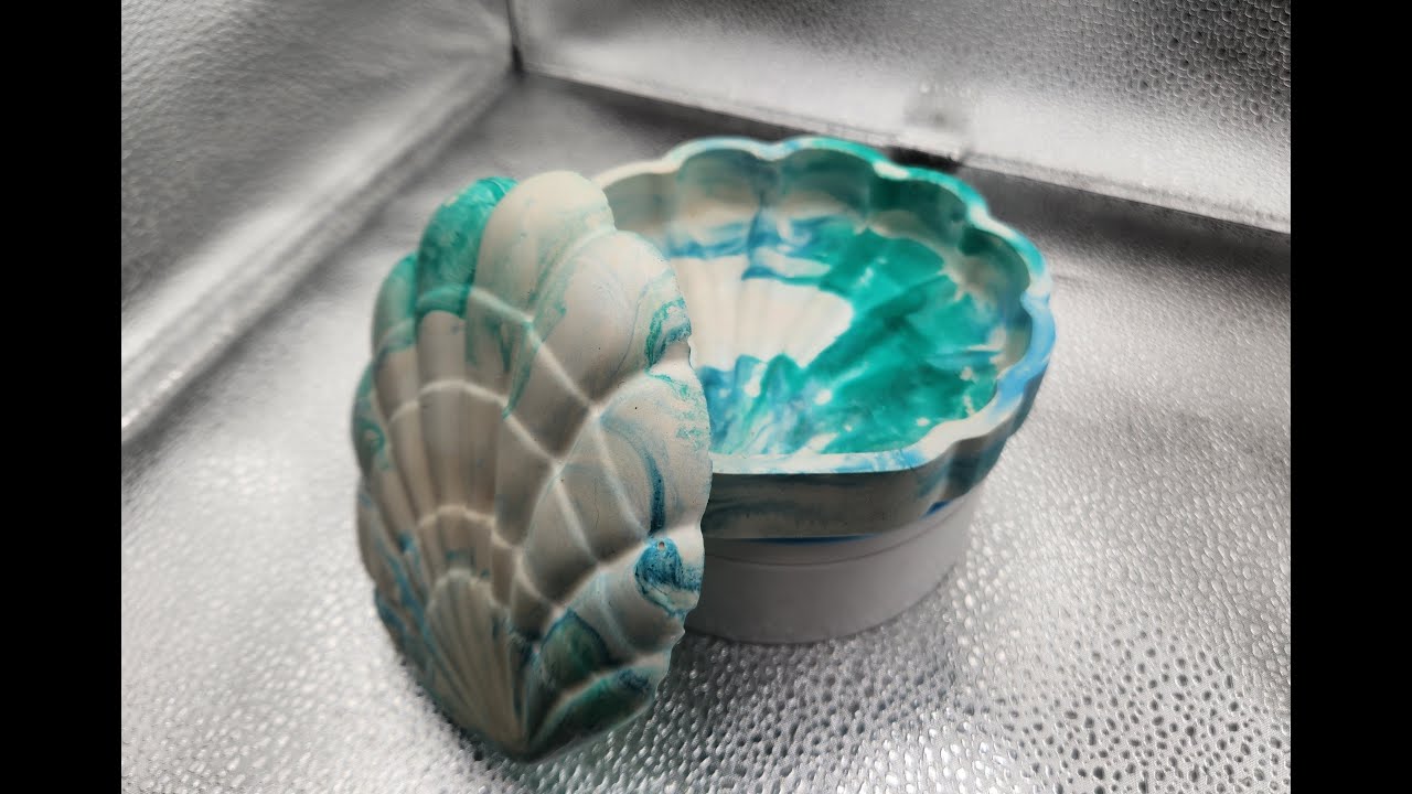 Casting a Large Ceramic Seashell Jar with Perfect Plaster from Hobby ...