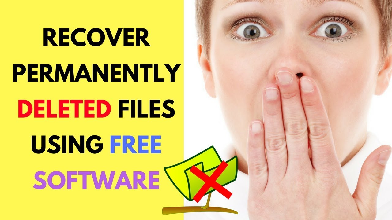 How to recover permanently deleted files using free software - YouTube