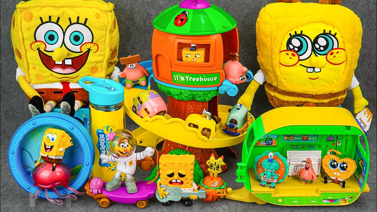 Secret Unboxing 🎁 92 Minutes Satisfying Cute SpongeBob & Patrick Toy ...