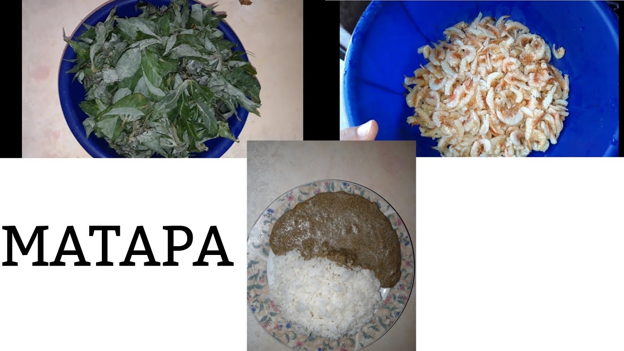 COMO FAZER MATAPA? || PRATO TÍPICO DE MOÇAMBIQUE - YouTube