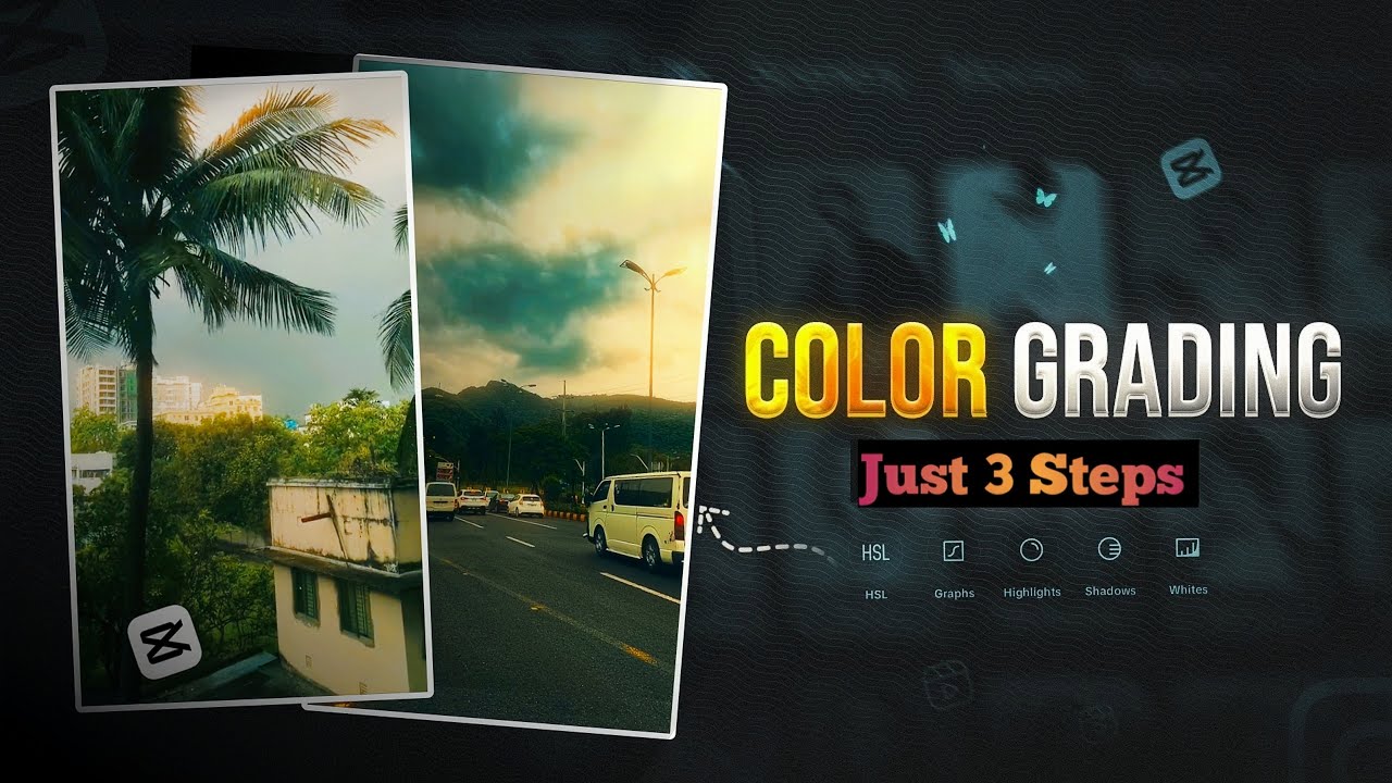 👉 3 Steps Color Grading | Capcut color grading | Full Tutorial - YouTube