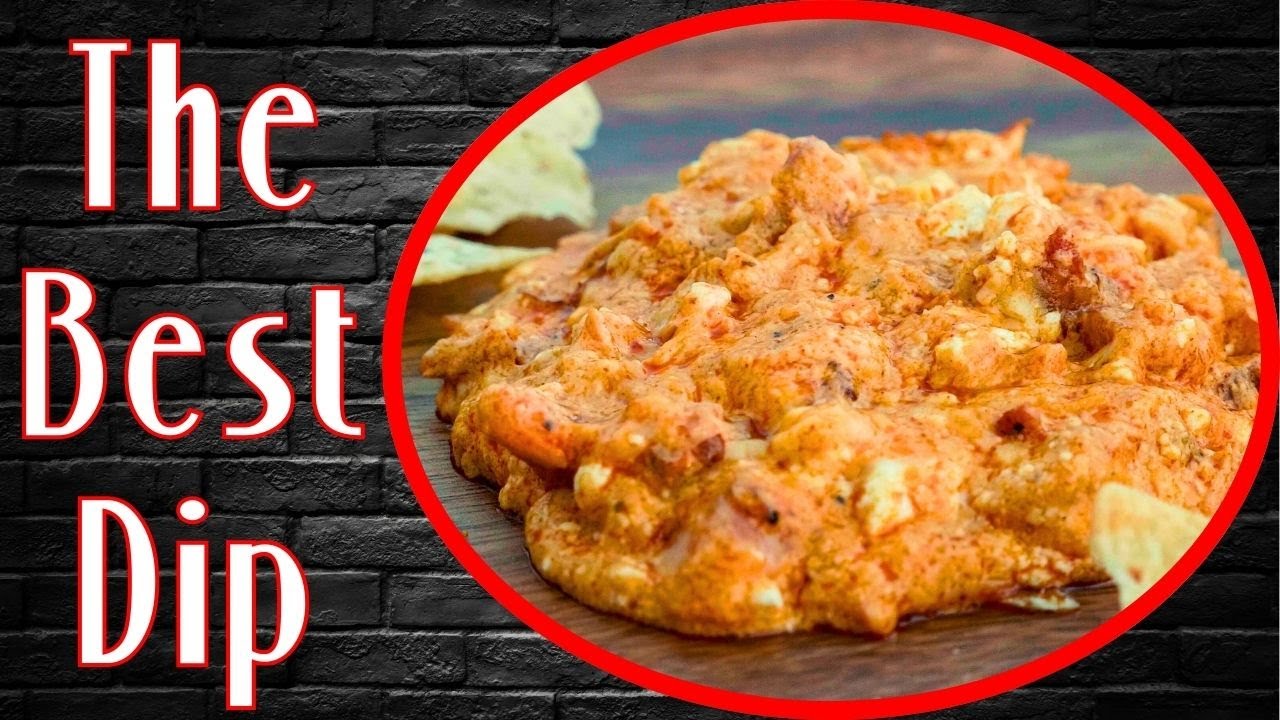 Smoked Buffalo Chicken Dip on the Lone Star Grillz Smoker - YouTube