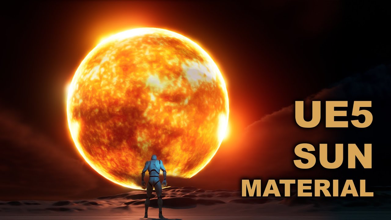 Unreal Engine 5 Sun Material - YouTube