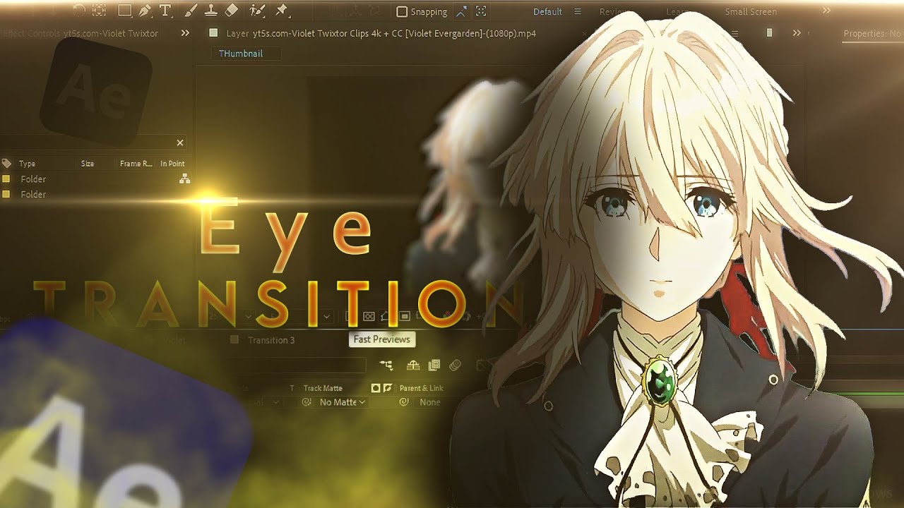 SMOOTH Eye Transition in After Effects [ Easy Way ] | Tutorial | XXAHID ...