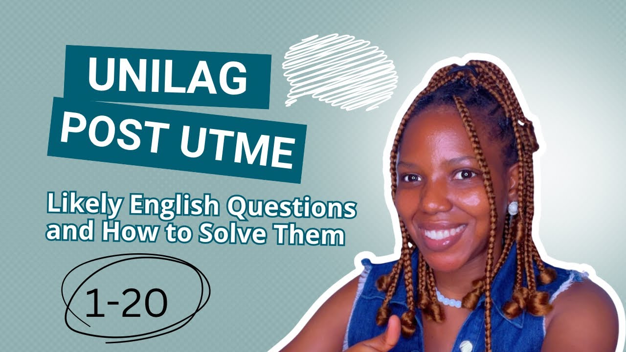 UNILAG Post-UTME Practice Questions - YouTube