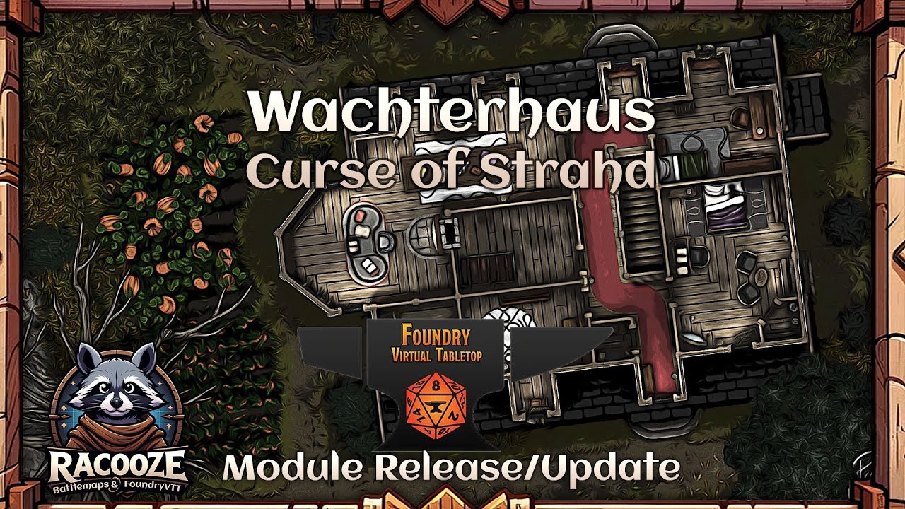 Wachterhaus - Curse of Strahd - FoundryVTT Timelapse - YouTube
