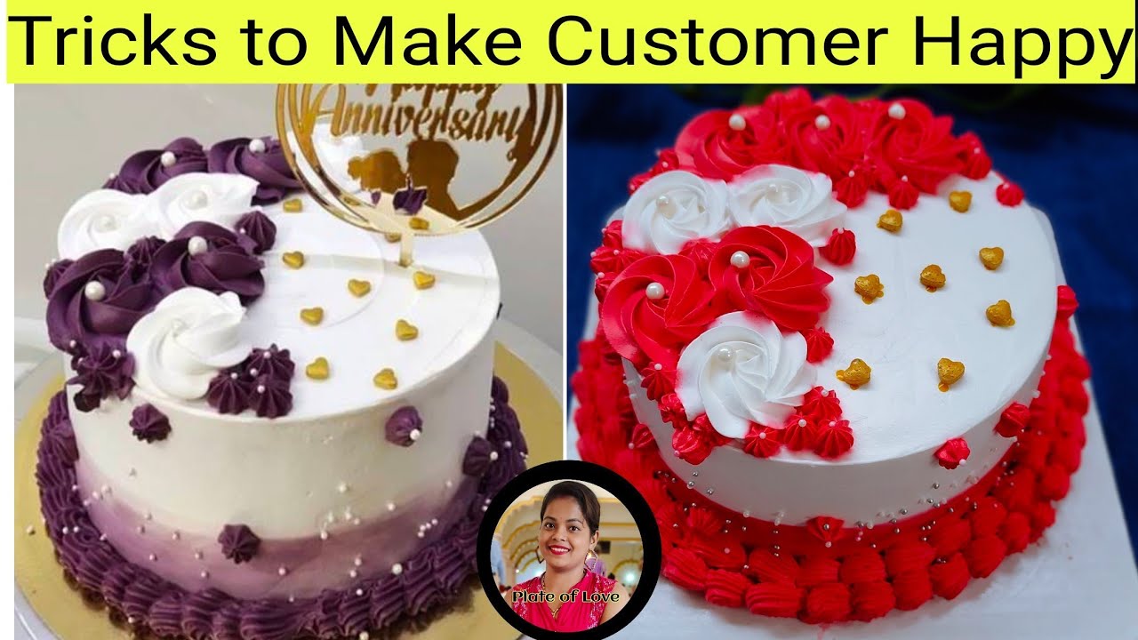 Tricks to Make Customer Happy | Internet वाली Cake tutorial |Cake ...