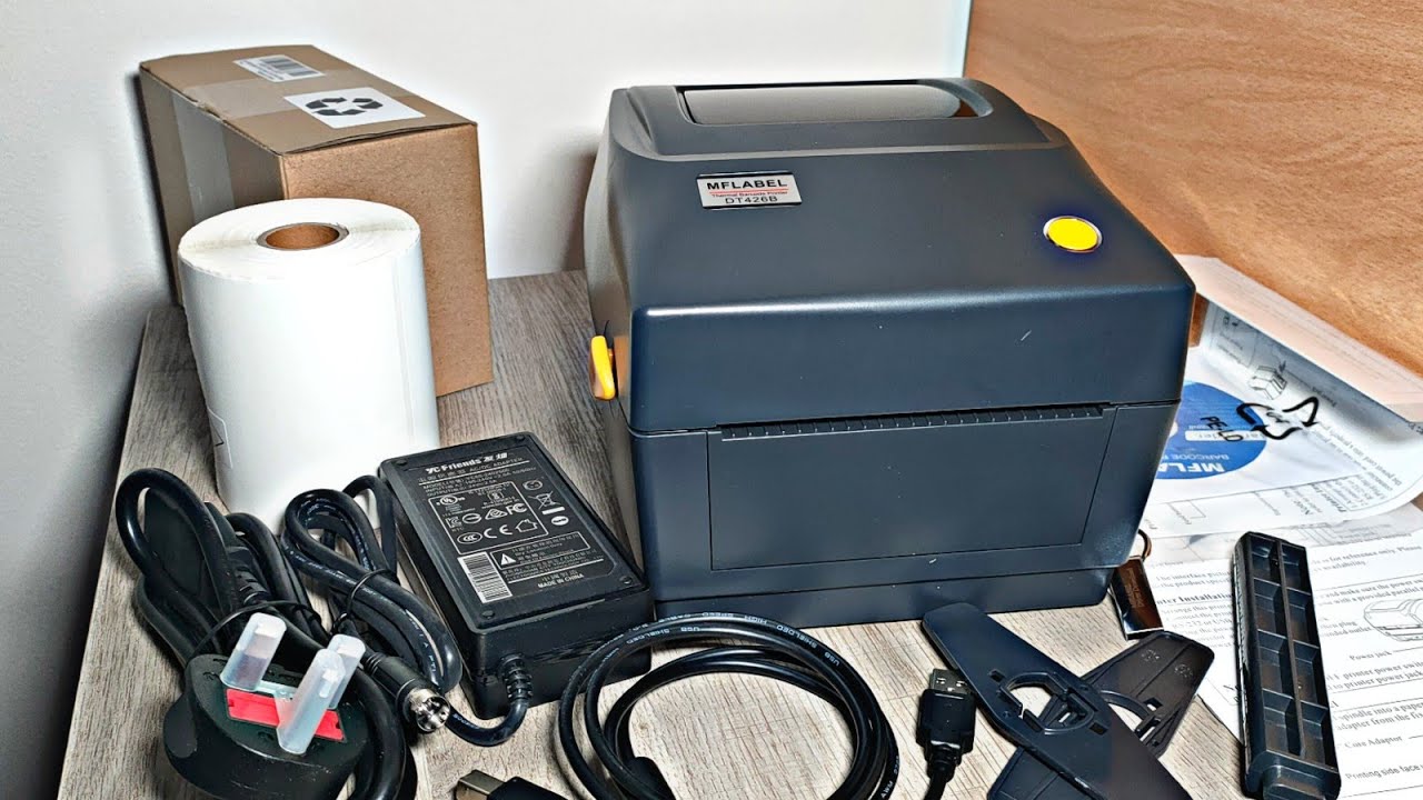 MFLabel Thermal Barcode Label Printer DT426B (Review) - YouTube