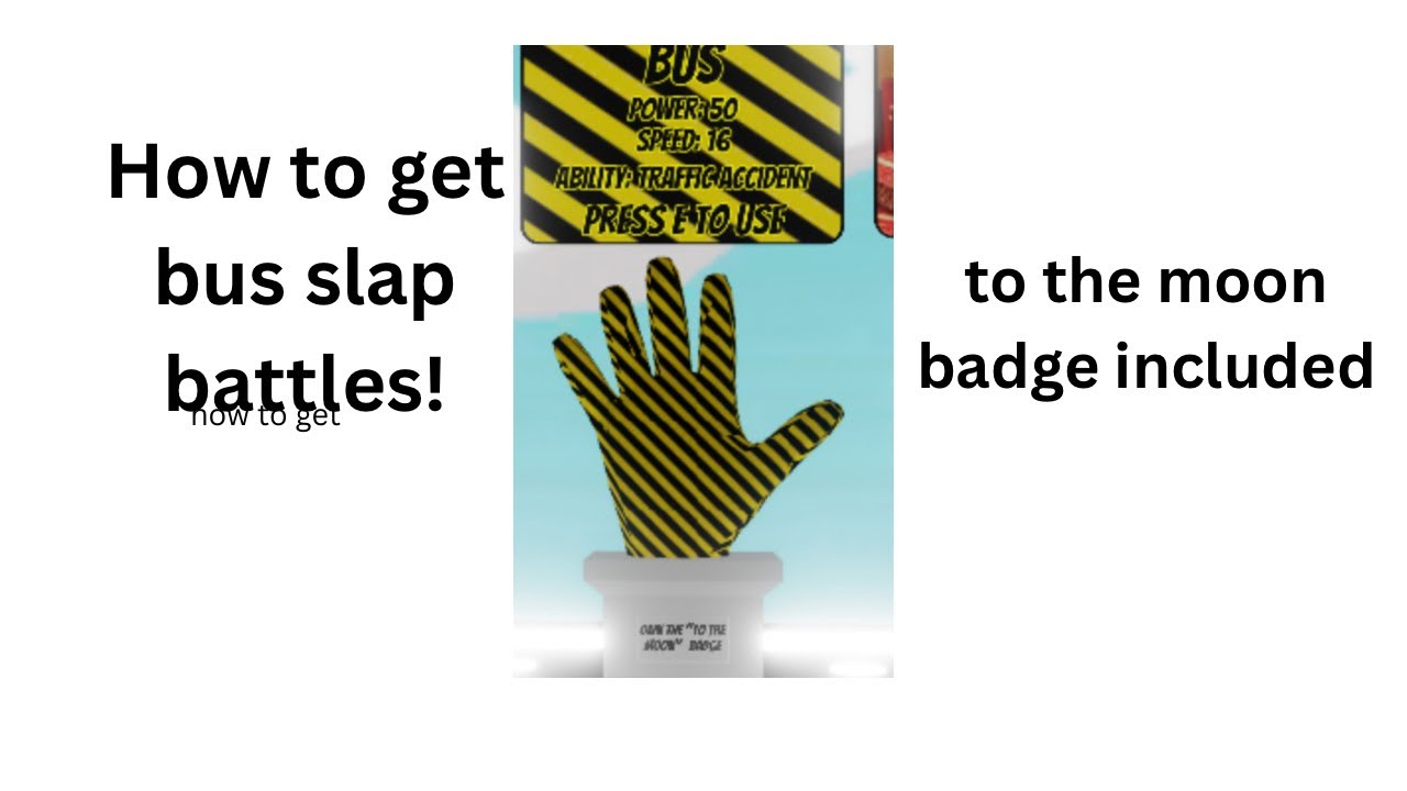 how to get the SECRET to the moon badge! + Bus Glove - YouTube