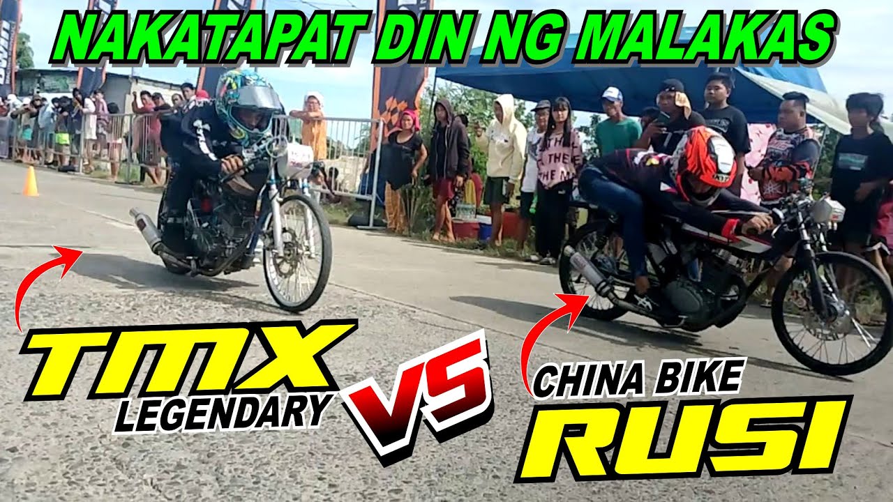 NAGKASUBUKAN NA TMX 155 VS RUSI MACHO / @Magsipocvlog - YouTube